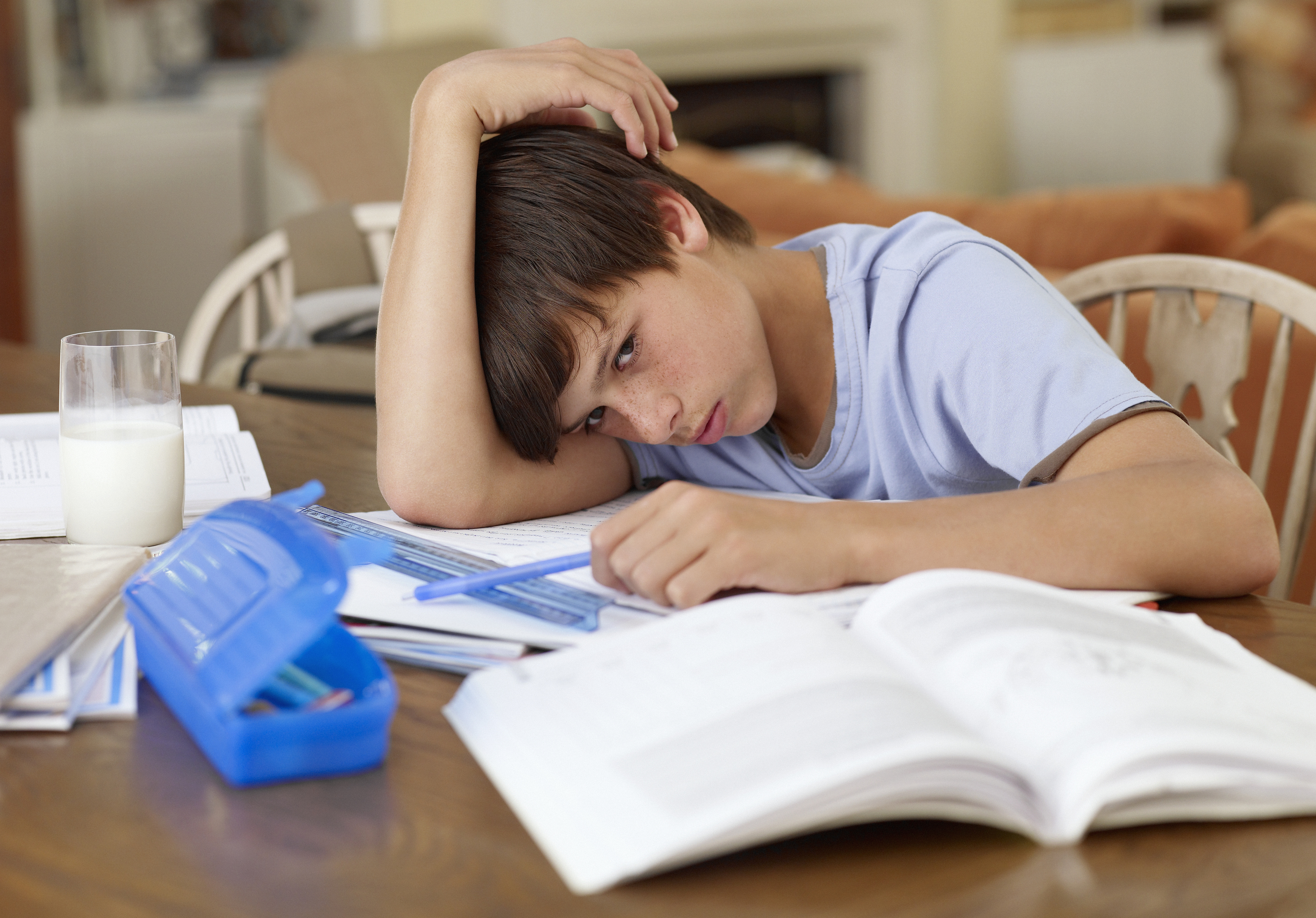 My son doesn’t turn in his homework and is failing three classes ...
